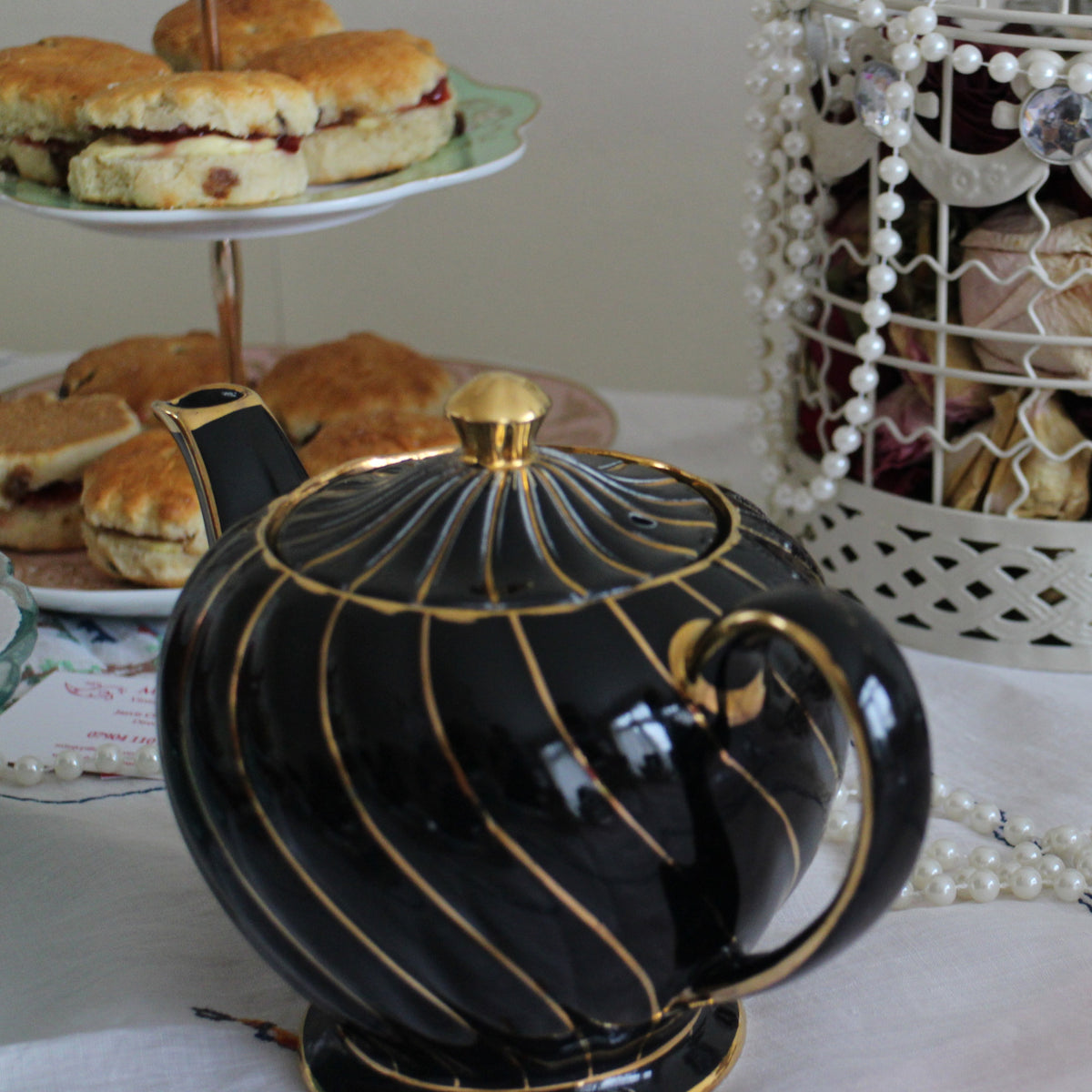 Large Teapot – Miss JCP - Afternoon Tea